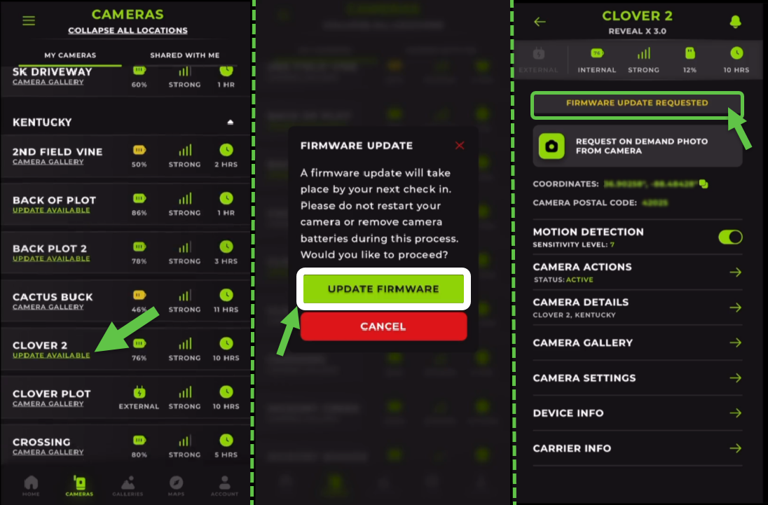 How to use FOTA for the Firmware update on the X 3.0 or Pro 3.0 – Tactacam