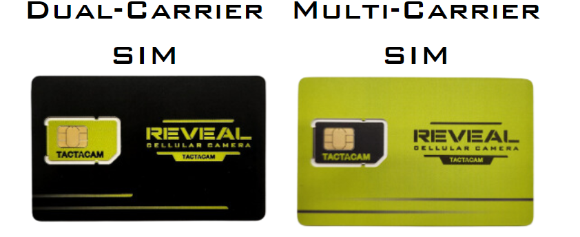 REVEAL Cameras with Dual- Carrier SIM – Tactacam