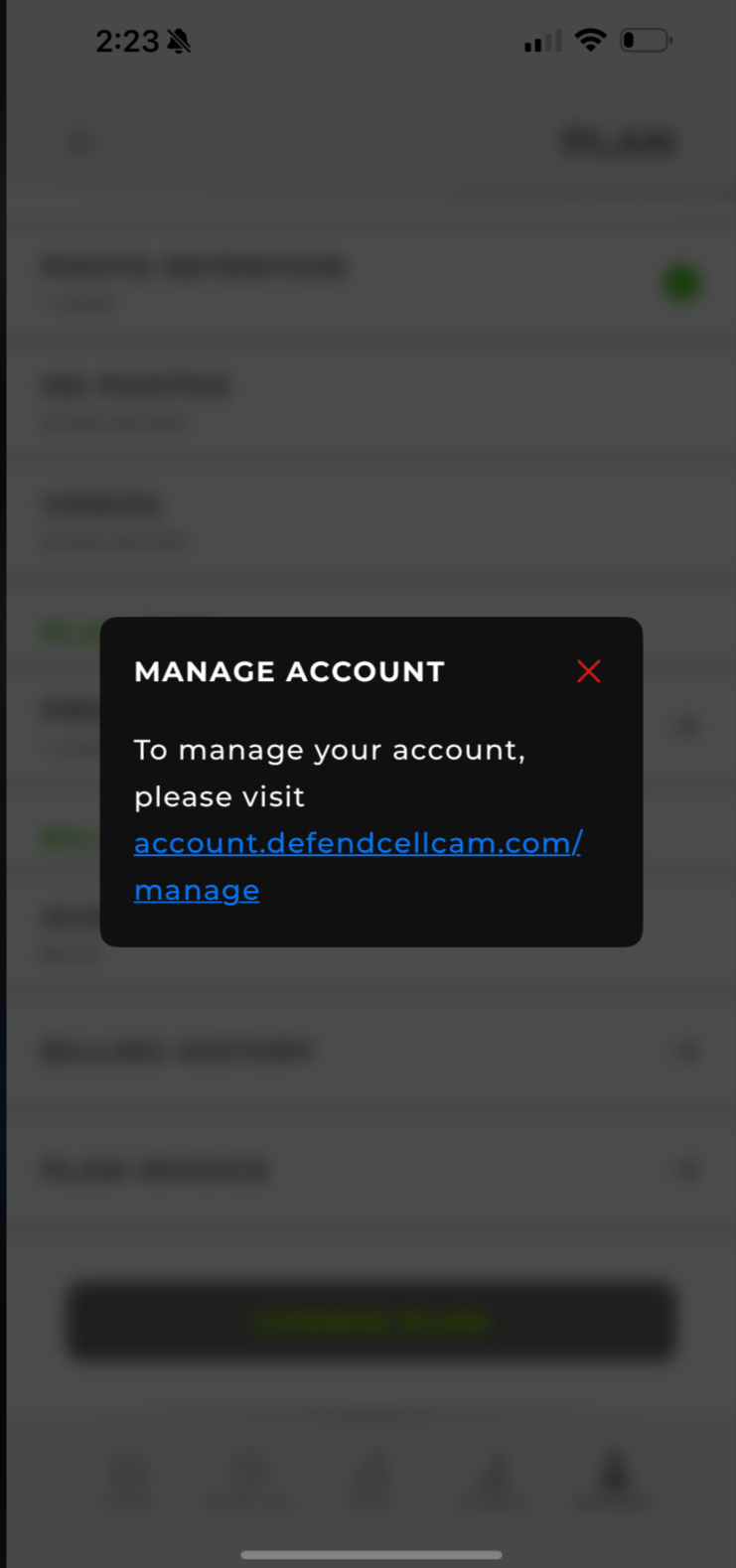 Changing Your Defend data Plan – Tactacam