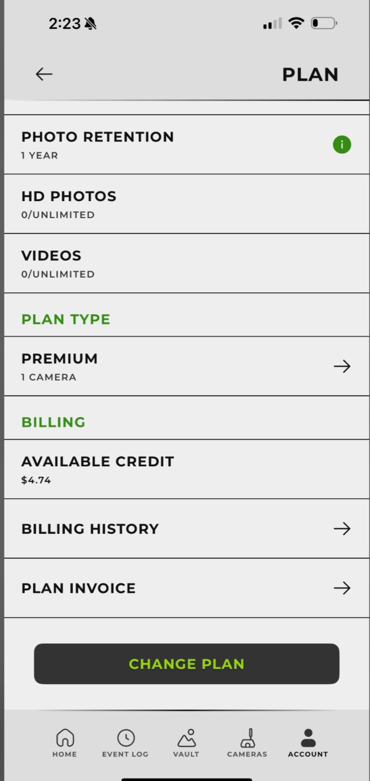 Changing Your Defend data Plan – Tactacam
